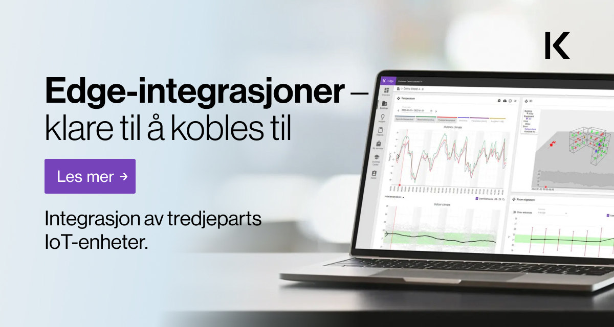Edge-integrasjoner - Byggautomasjon - Kiona