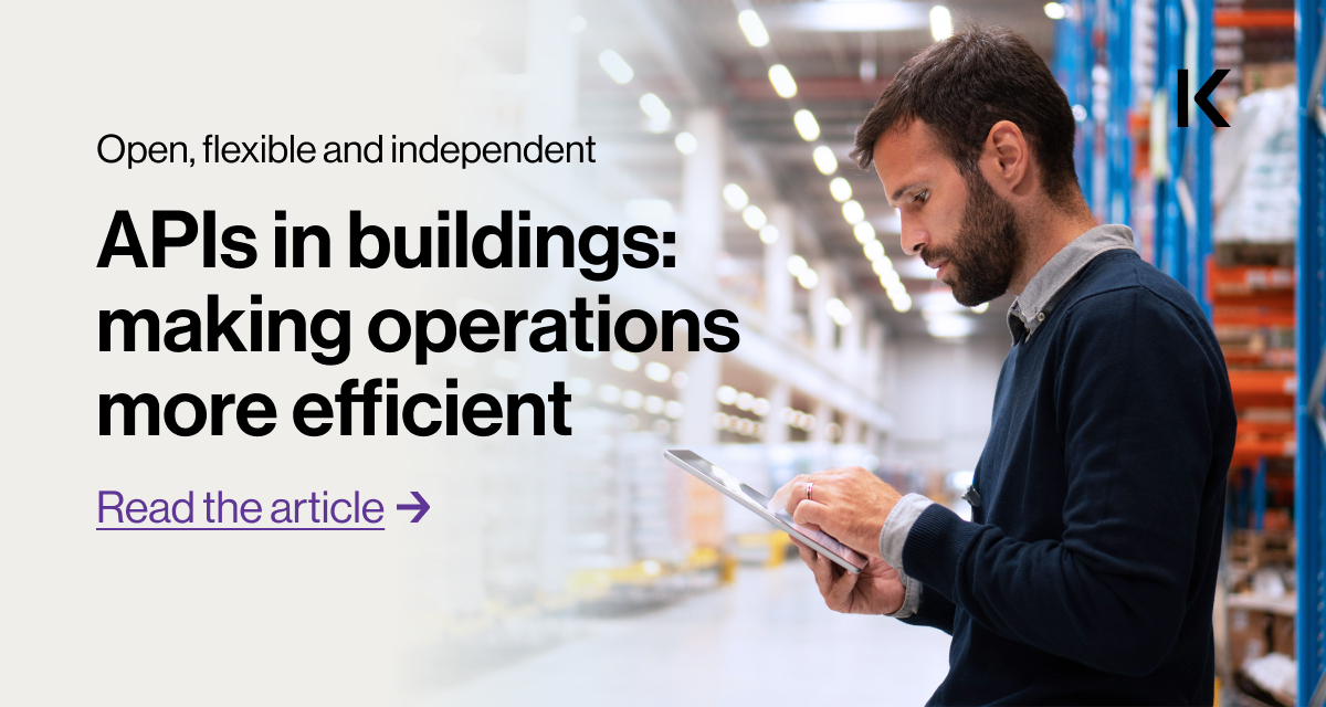 APIs in buildings: making operations more efficient - Kiona