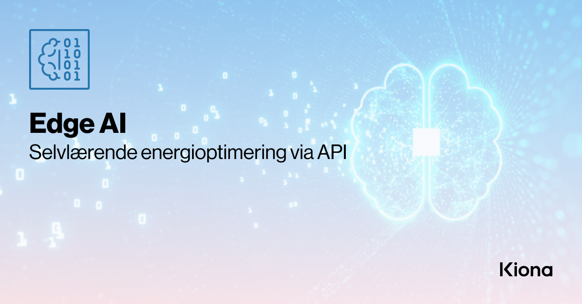 Edge AI | Selvlærende energioptimalisering via API