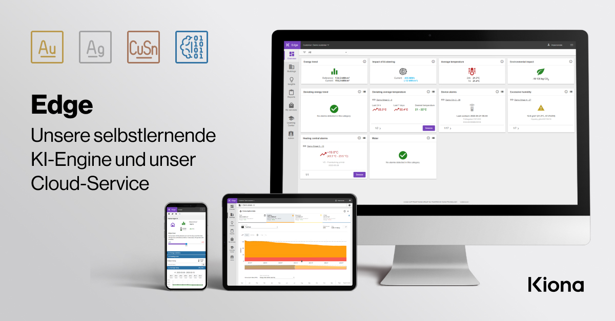Edge - Kiona - Selbstlernende KI-Engine und Cloud-Dienst