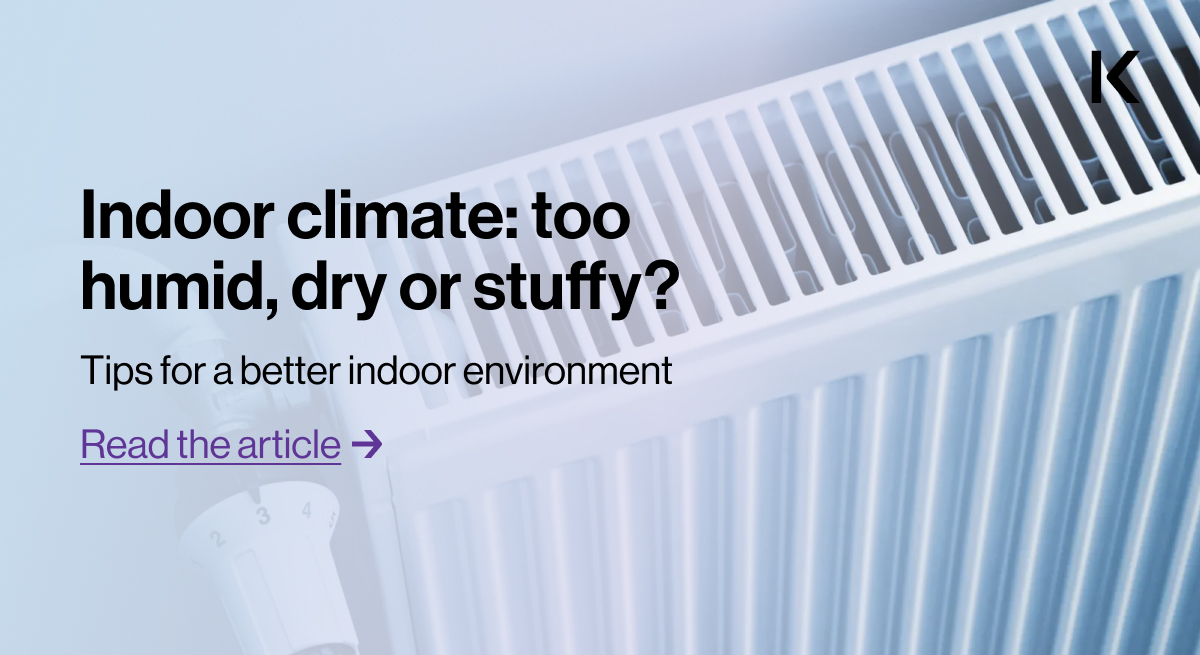 Indoor climate: too humid, dry or stuffy? - Kiona