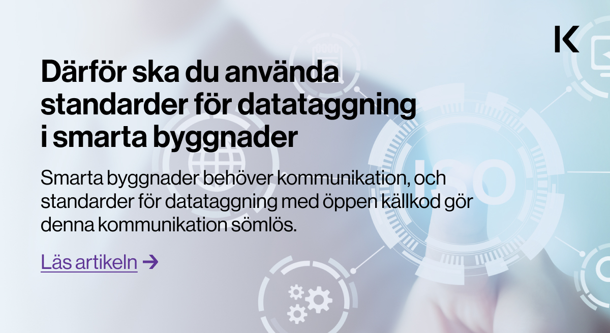 Standarder för datataggning i smarta byggnader | Kiona